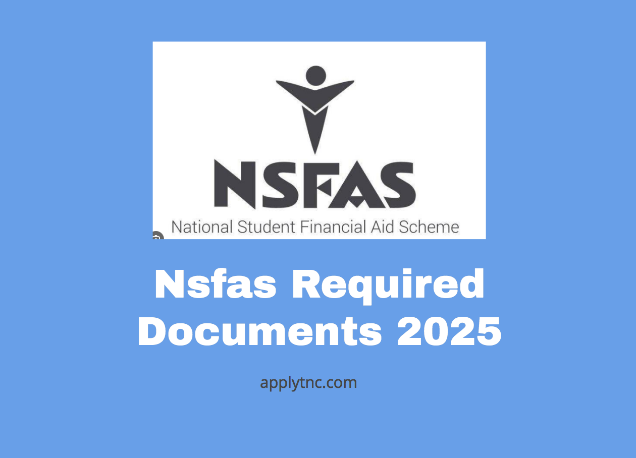 Nsfas Required Documents 2025 - Apply for College Nsfas Required Documents 2025 - Apply for College